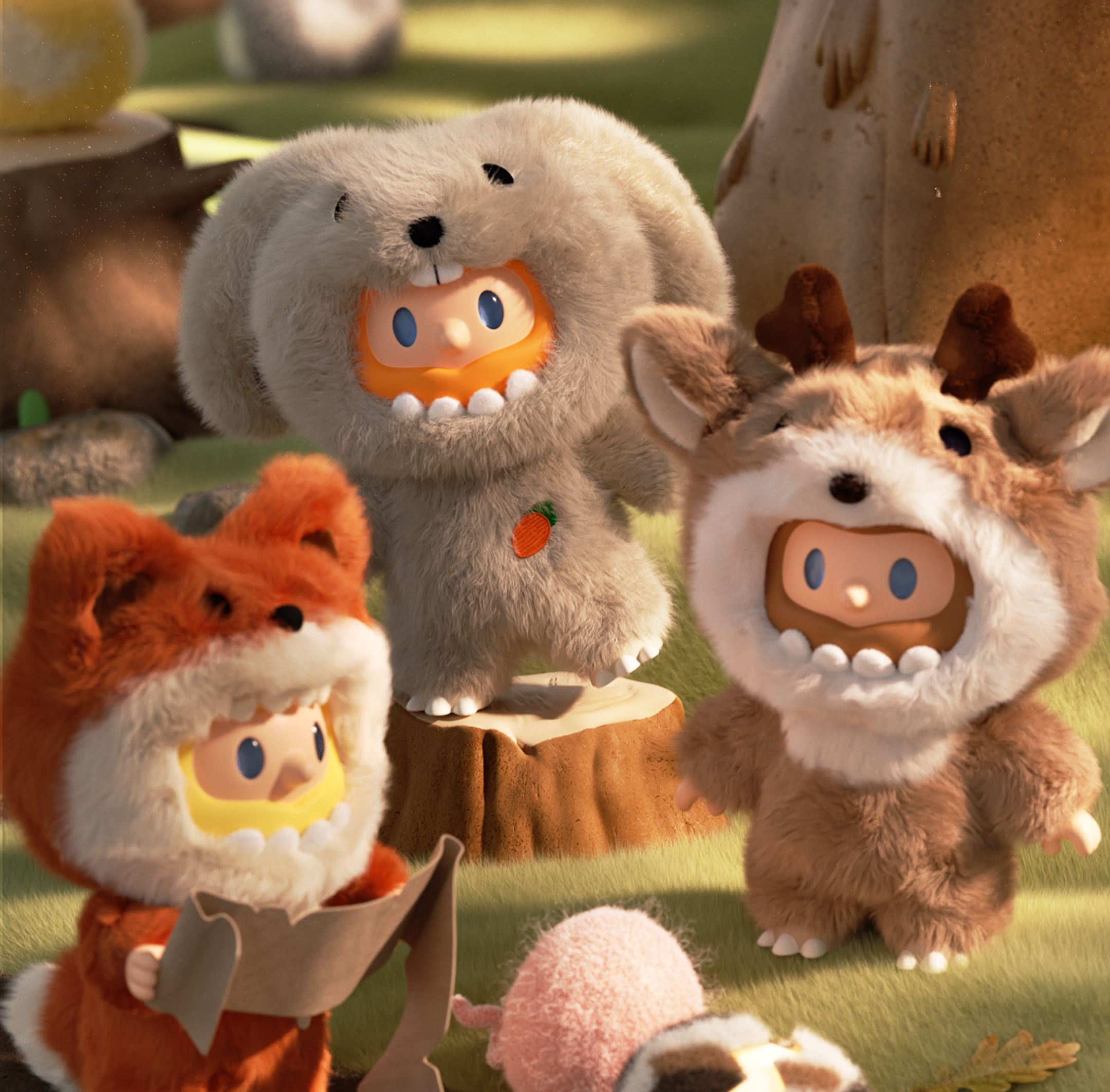 FINDING UNICORN FARMER BOB ANI-MONSTER PLUSH BLIND BOX（Single Box 1Pc ...