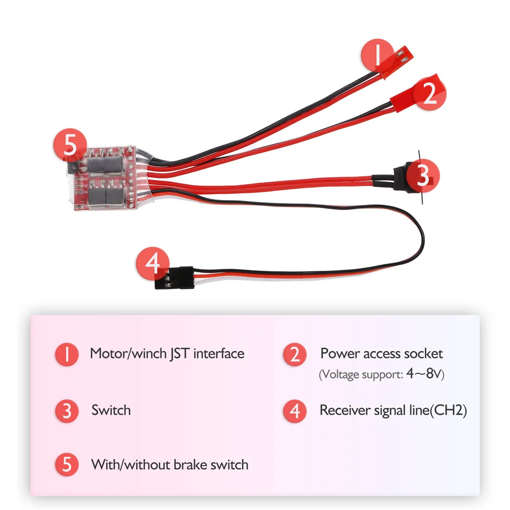 Surpass HOBBY Micro ESC 30A Chải ESC RC ESC Bộ Điều Khiển Tốc Độ Điện ...