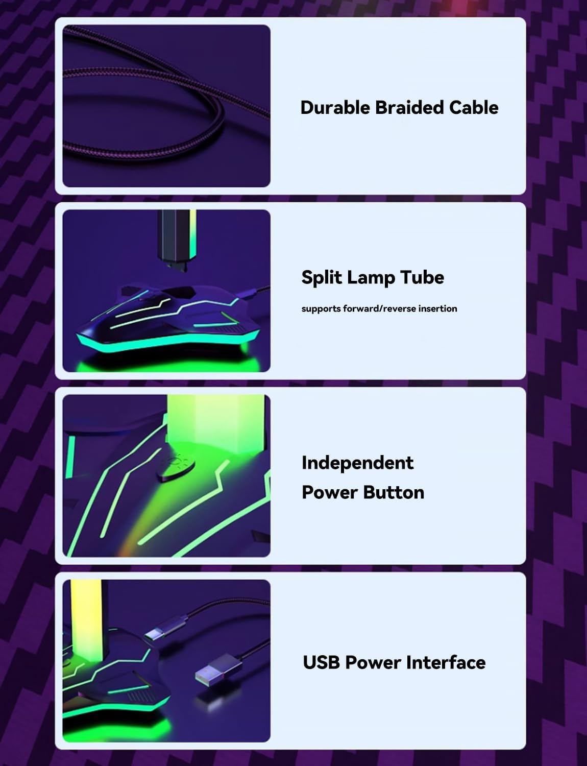 Dải đèn nền Skydimo LED RGB Đồng bộ hóa với màn hình máy tính, Đèn nhạc Pickup nhịp điệu USB 5V ...