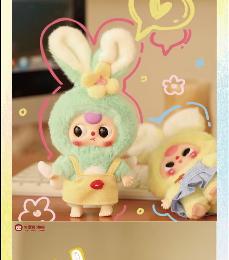 100% Chính Hãng Cho 100% Baby Three Macaron Rabbit / Lily Town / Sea ...