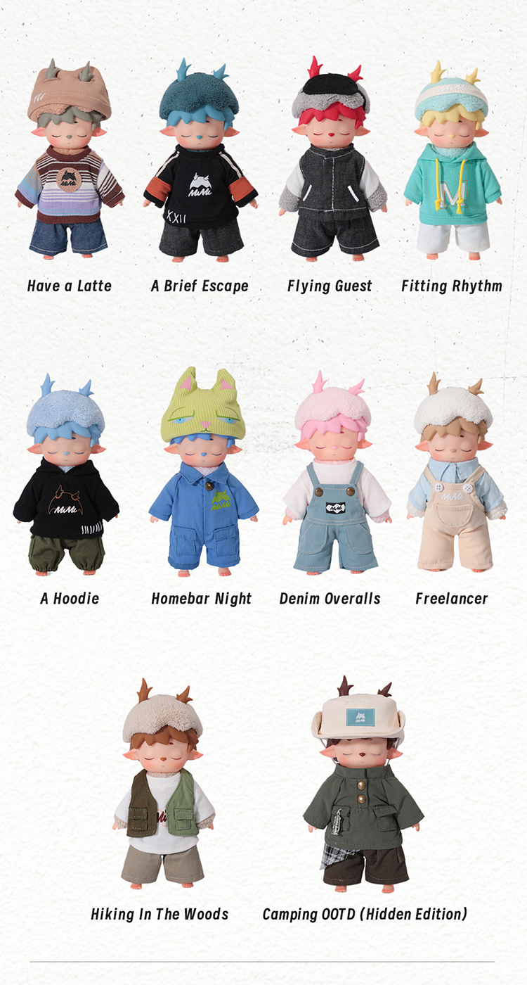 Heyone MIMI 's CityWalk series Vinyl Sang Trọng Hộp Bí Ẩn Hộp Mù Hình ...