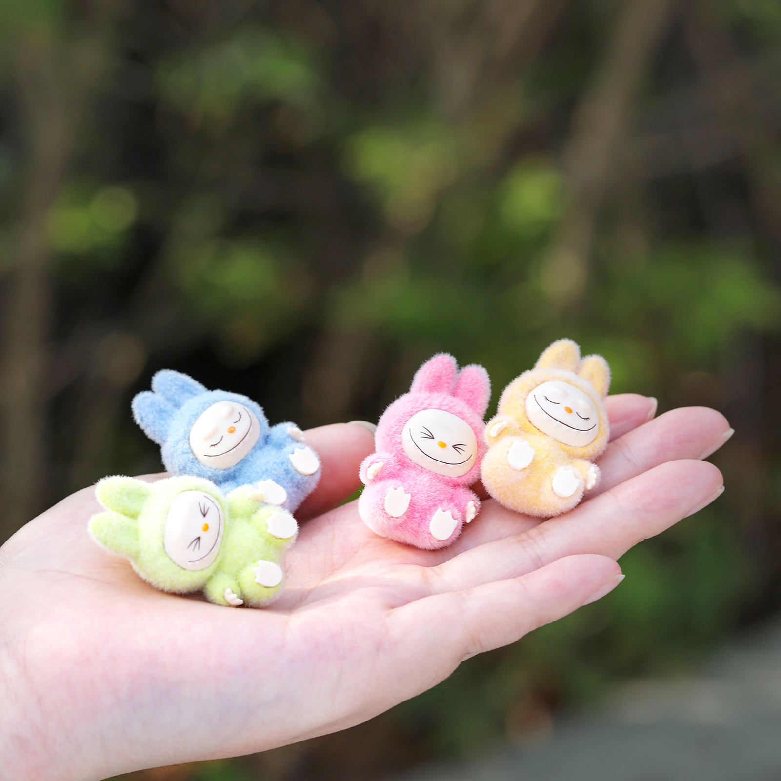 Mini Labubu Đồ Chơi Mô Hình Anime Để Bàn Trang Trí Đồ Trang Trí Nhỏ ...
