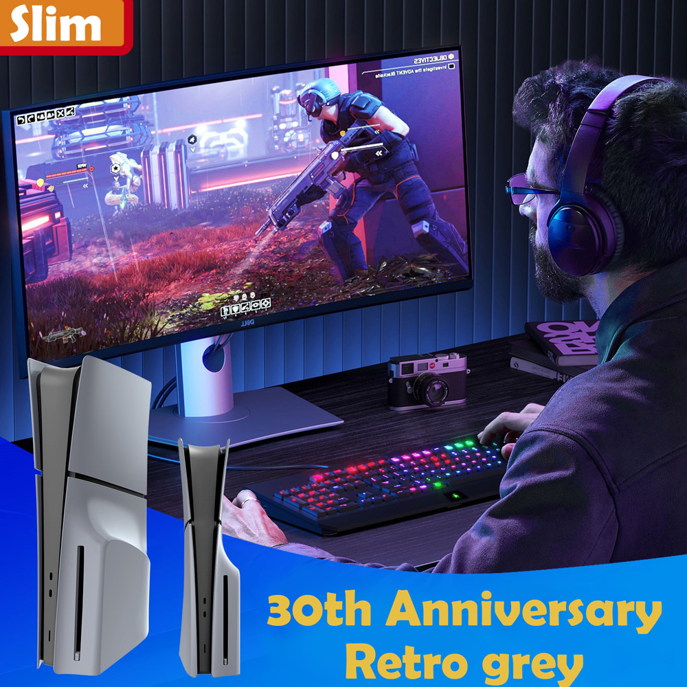 Kỷ niệm 30 năm giới hạn cho PS5 Slim Faceplate có Logo Sticker ...