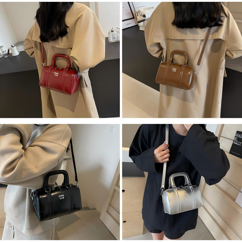 Supercute Nữ Túi Boston Phiên Bản Hàn Quốc Xu Hướng Thời Trang Cao Cấp ...