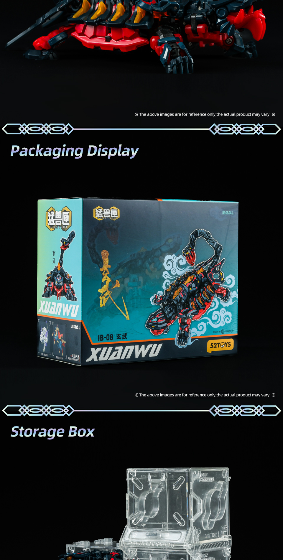 52TOYS đồ chơi lắp ráp mô hình Transformers Figure IB-08 XUANWU ...