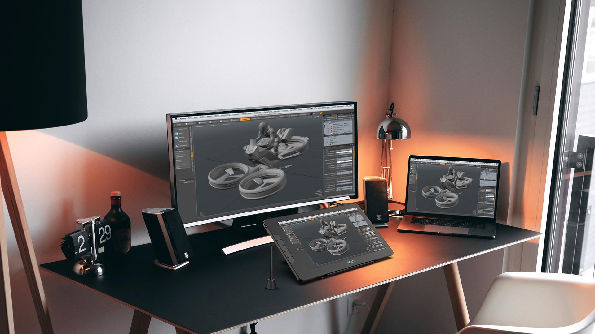 Veikk Studio 16 Màn hình vẽ Máy tính bảng vẽ 15,6 inch có màn hình Màn ...