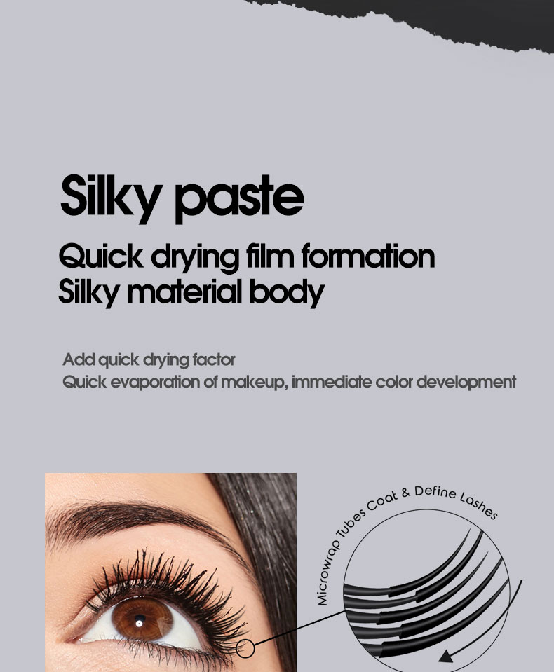 Xixi 4D Sóng Dày Lông Mi Mascara Trang Điểm Dài Chống Thấm Nước Cho Nối Mi Màu Đen Kéo Dài Không ...