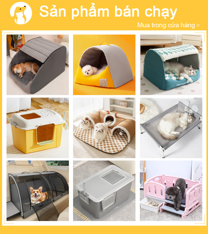 Lồng mèo,Lồng chó,Không gian rộng thoáng khí,Xe vận chuyển Pet Cage ...
