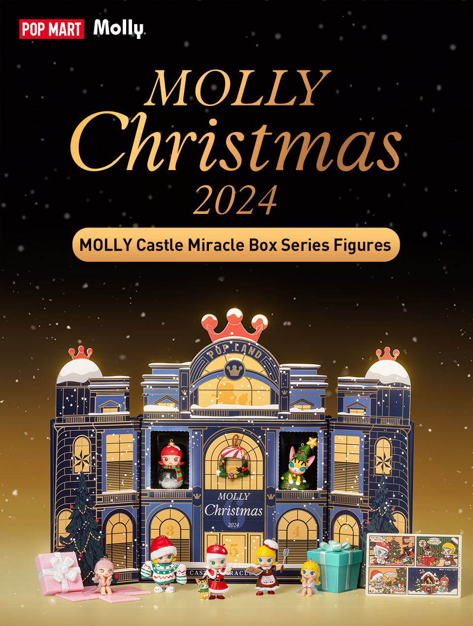 POP MART MOLLY Castle Miracle Box （include 7 Blind boxes） | Shopee Việt Nam