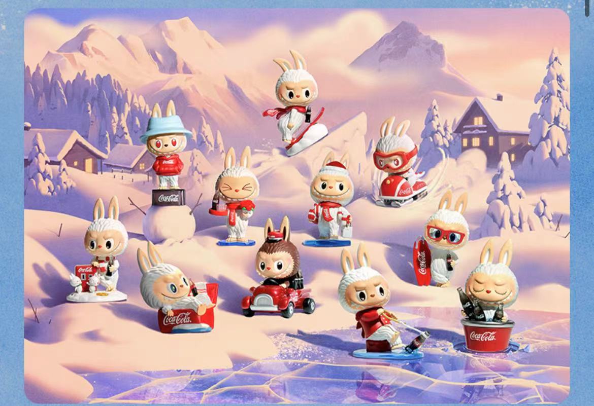 Popmart LABU THE MONSTERS Coca-Cola labububu series handmade ...