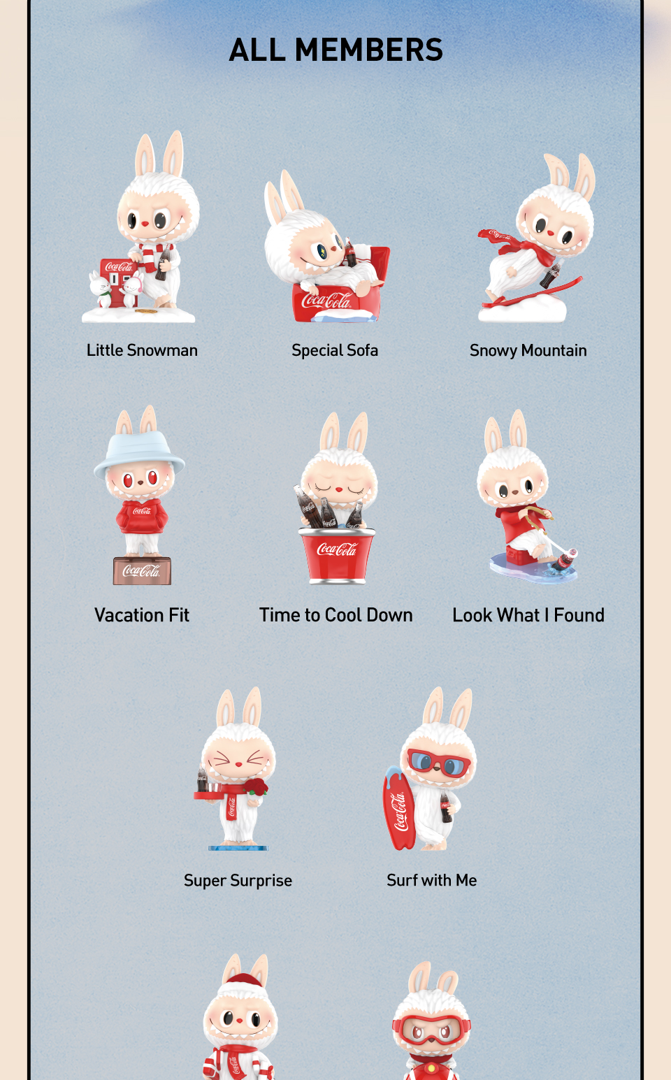 POP MART THE MONSTERS COCA-COLA Series Figures Blind Box Action Toys ...