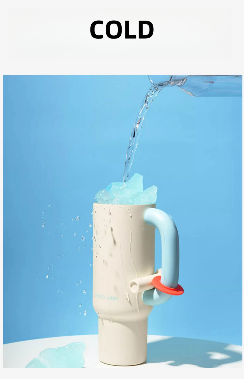 Chai nước cách nhiệt phòng thí nghiệm chako 1000ml có ống hút bằng thép không gỉ 316 Cốc ô tô di ...