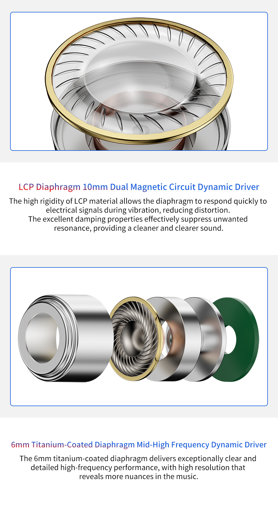 Tai nghe nhét tai TRN V90 Pro 2DD + 4BA Bộ điều khiển HiFi Bass IEM Tai ...