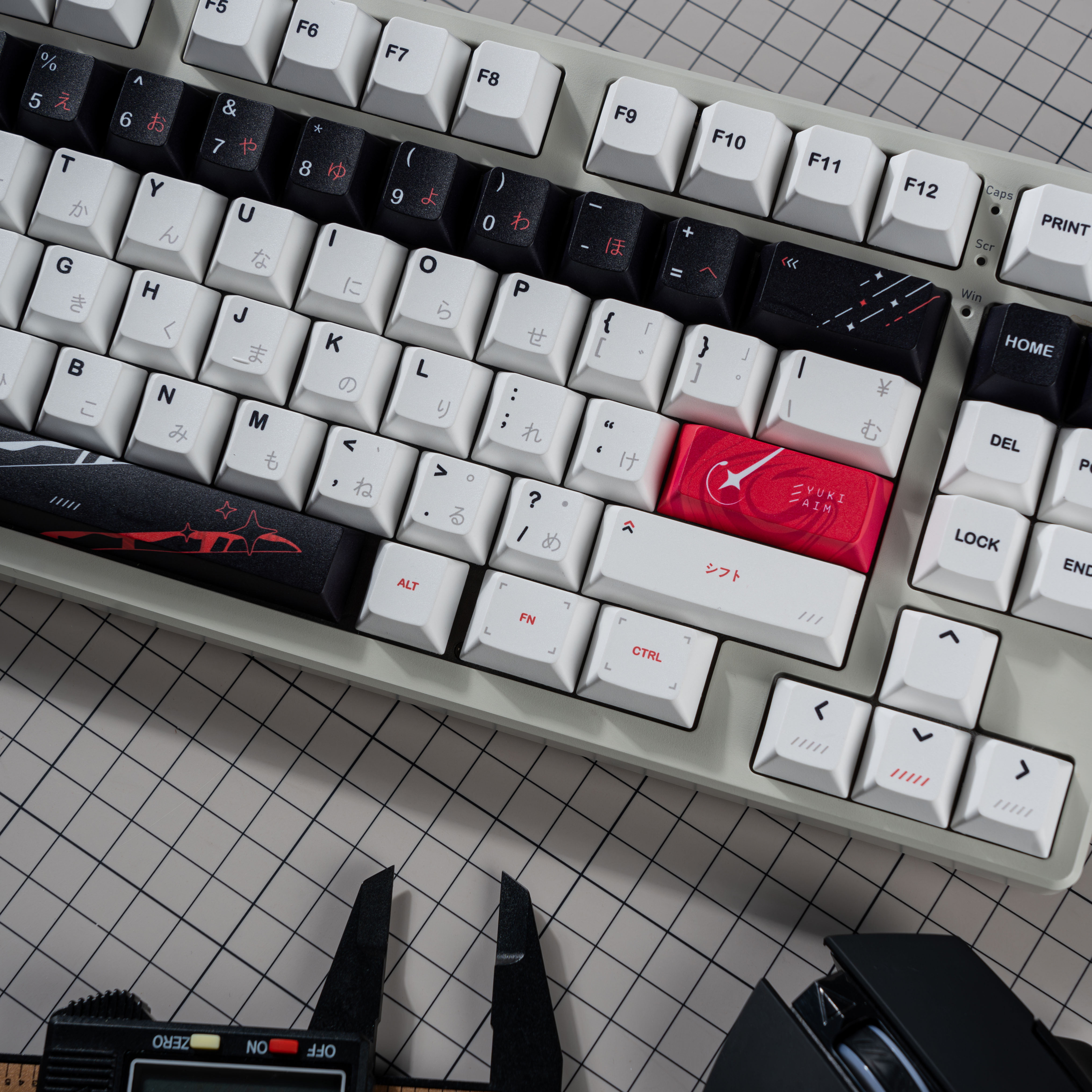 Keycaps Yuki Aim gốc nhân vật Nhật Bản keycaps PBT 132key | Shopee Việt Nam