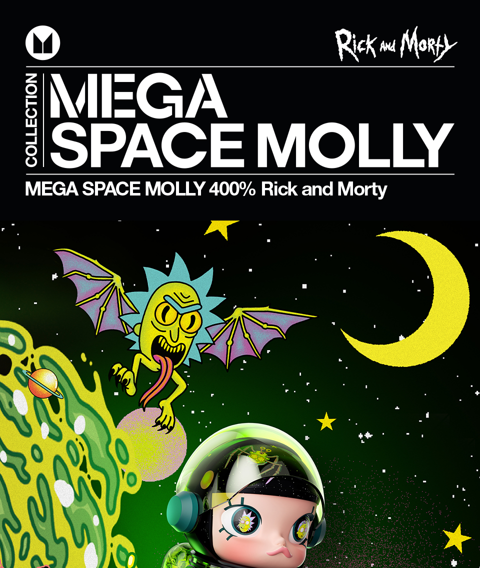 POP MART MEGA SPACE MOLLY 400% Rick and Morty | Shopee Việt Nam