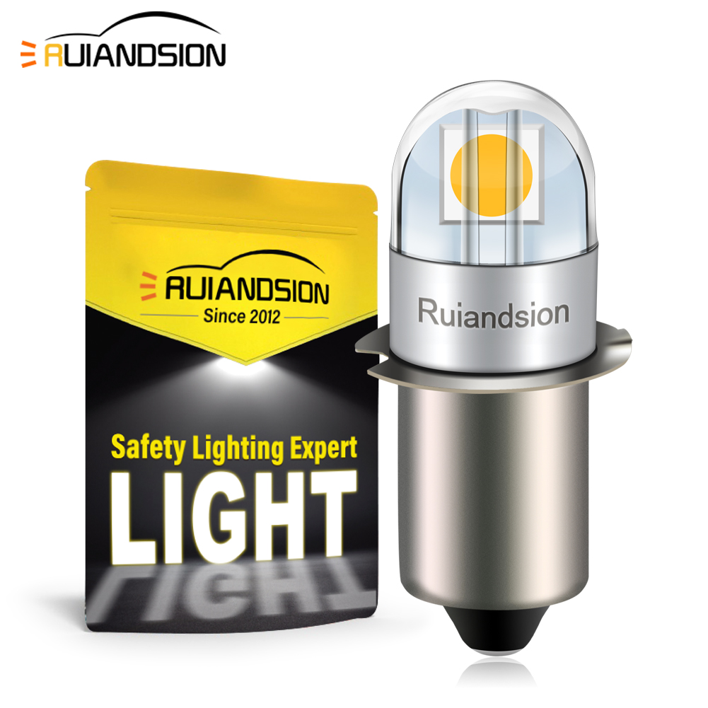 Ruiandsion P13.5S Bóng Đèn LED Đèn Pin Đèn Làm Việc 3V 4.5V 6V 12V 18V ...