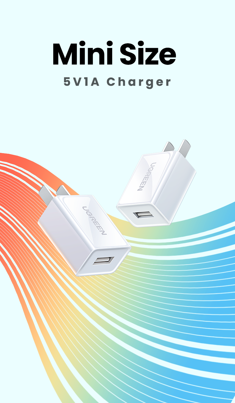 UGREEN Củ sạc 5V1A thích hợp cho iPhone 13/12/11/8 Pro Max Xiaomi ...