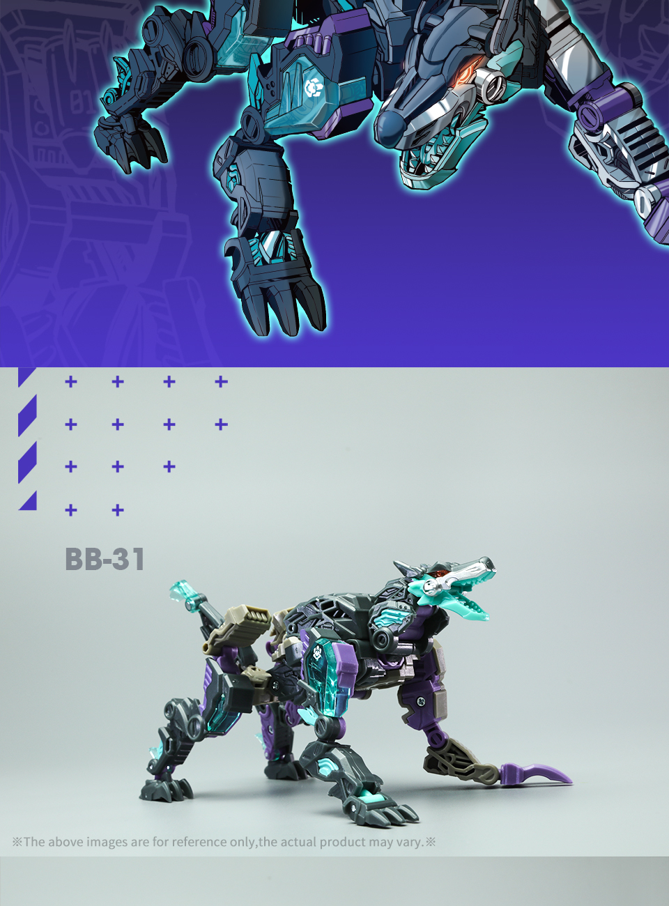 52TOYS đồ chơi lắp ráp mô hình Transformers Figure BEASTBOX BB-31 ...