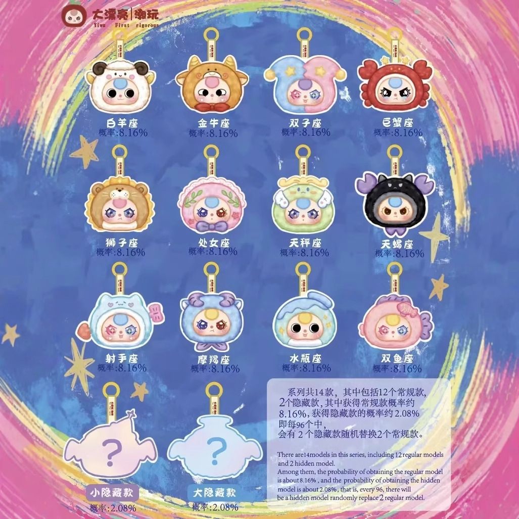 ( Set 12Hộp ) Full Set Baby Three 12 Zodiac V2/V1 Nguyên Seal Bé Ba ...