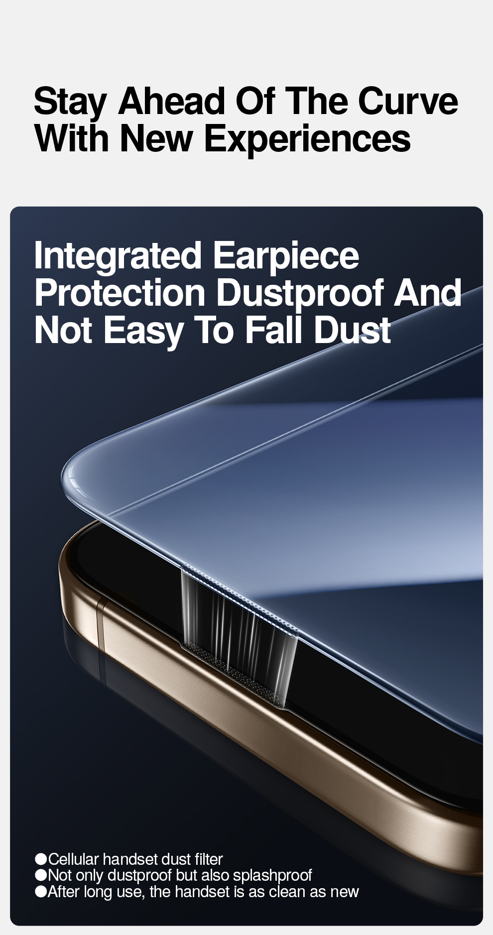 Kính cường lực pha lê SmartDevil HD Fine Edge cho iPhone 17 Pro Max / 17 Pro / 16 Plus / 17 / 16 ...