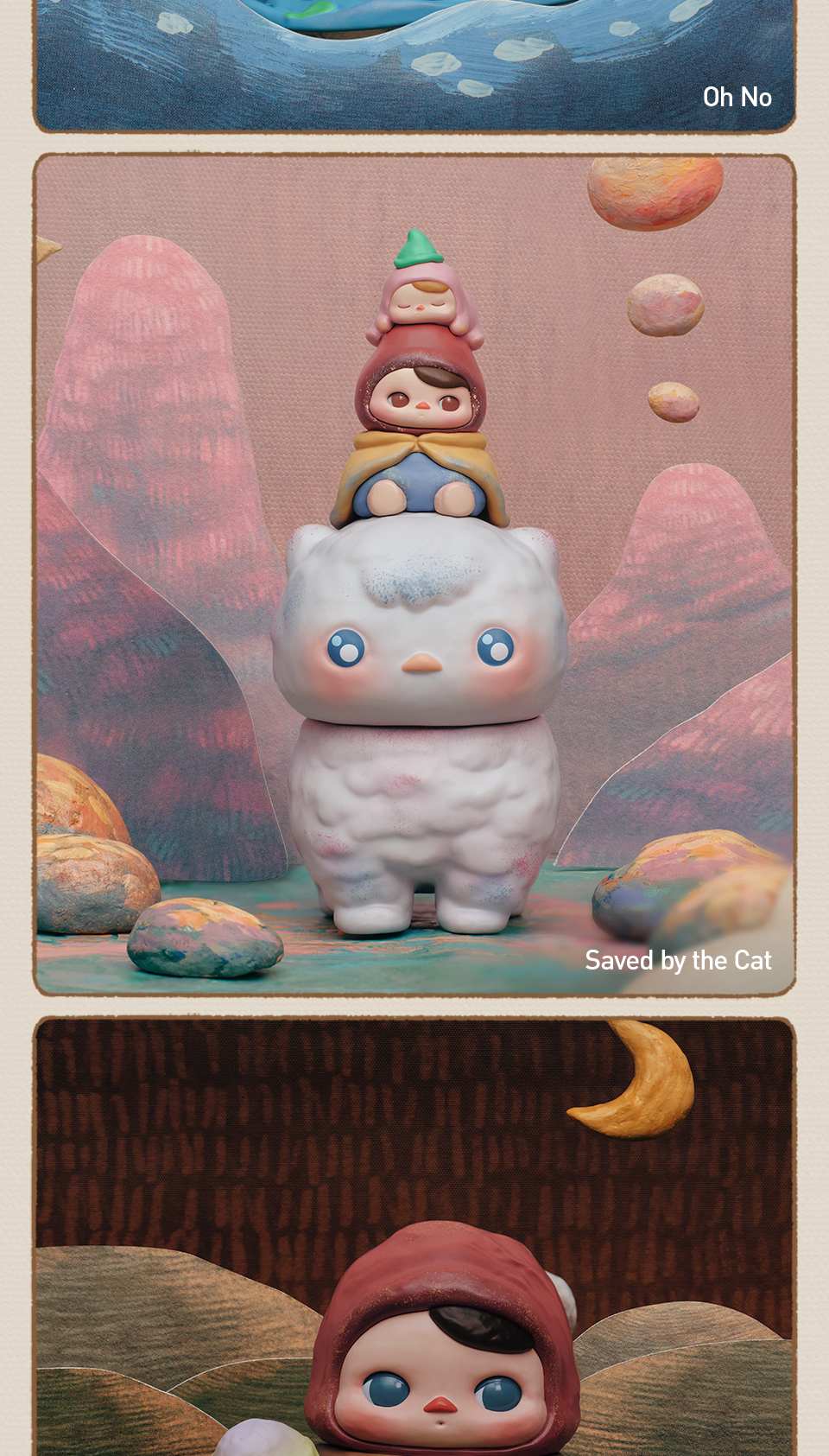 POP MART PUCKY Poko's Adventure Series Figures Blind Box Action Toys ...