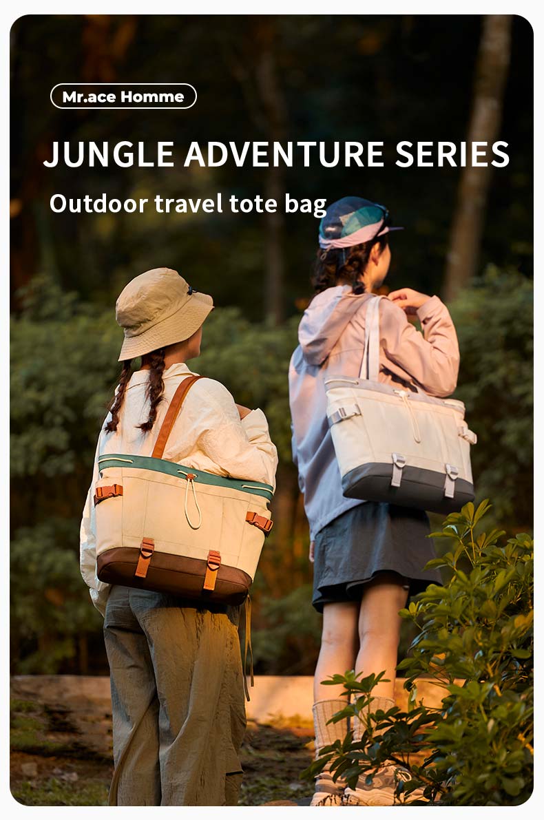 Túi Tote Mr.ace Homme có dây kéo Túi du lịch thông thường Túi đeo vai ngoài trời cho nữ | Shopee ...