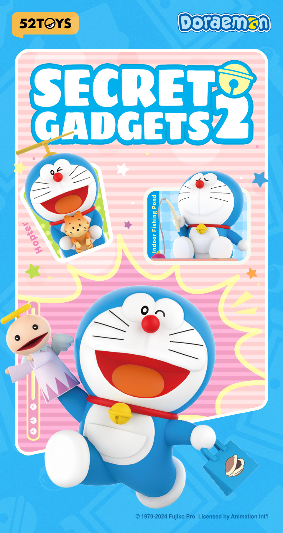 52TOYS Doraemon Secret Gadgets Series 2 Blind Box Figure Toy | Shopee ...