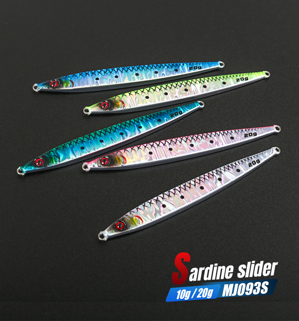 Jiggging PRO 10g 20g Cá mòi Thanh Trượt Micro Jig Nước Mặn Câu Cá Bờ ...