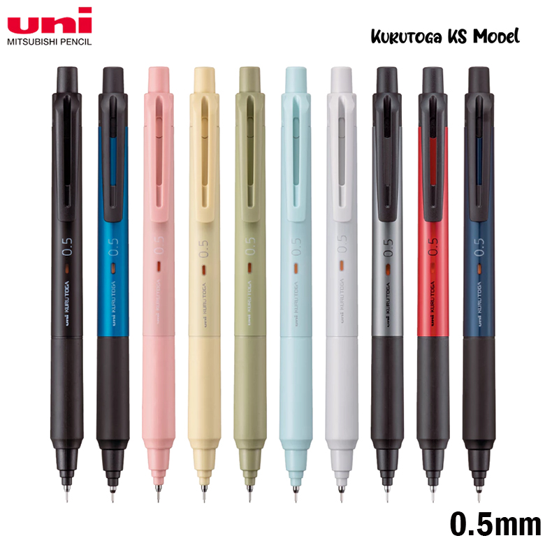 Uni M5-KS Kuru Toga Bút Chì Cơ KS Model 0.5mm Pensil Mekanikal Lõi Xoay Tự Động | Shopee Việt Nam