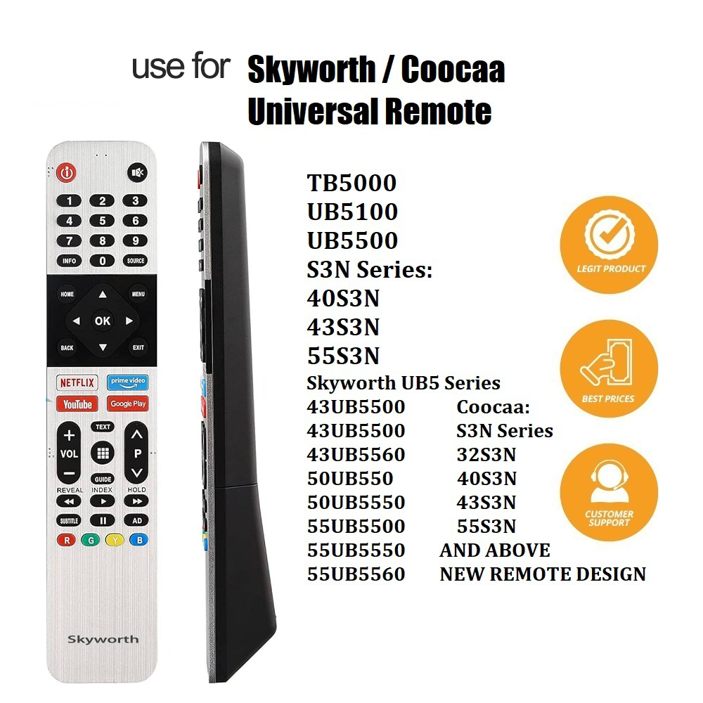 Giọng nói Remote Điều Khiển Skyworth CooCaa Smart TiVi 4K 8K UHD ...