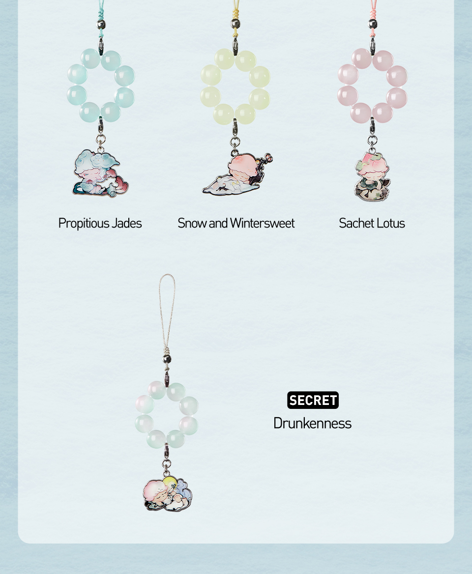 Pop MART DIMOO Câu chuyện trong loạt cốc Hộp mù mặt dây chuyền đính ...