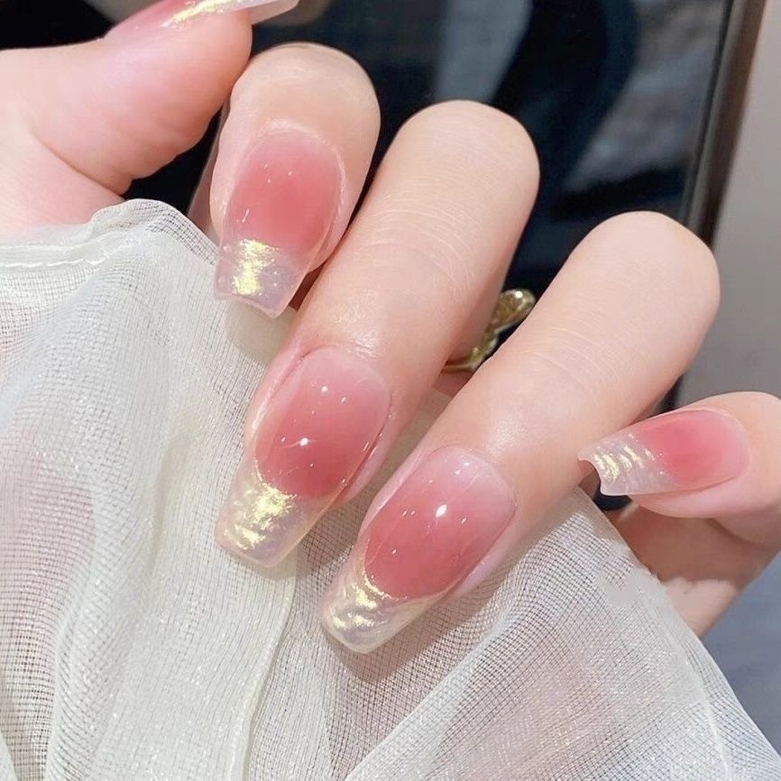 Rou Bao Nail Sunset Blusher Aurora Powder Dreamy Nàng tiên cá Magic Mirror Powder Girly Nails ...