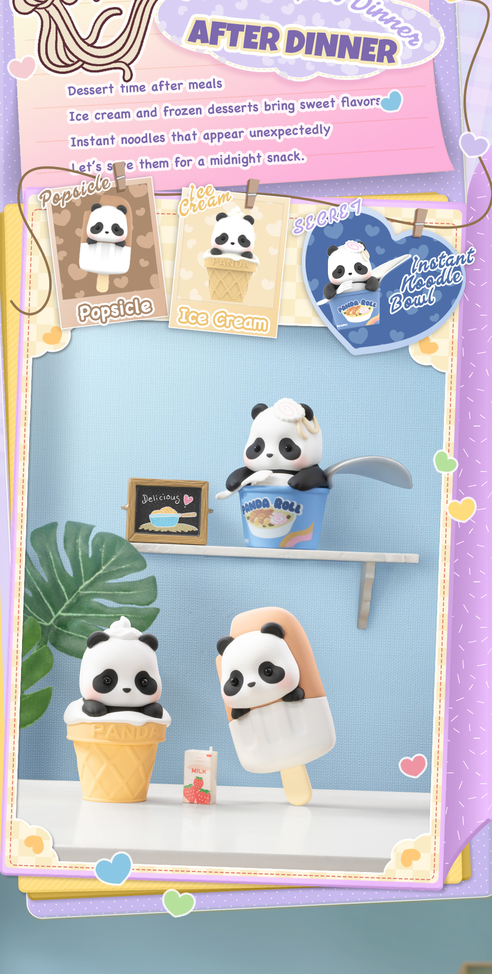 52TOYS Panda Roll Minime Dress-Up Series Blind Box Figure Toy（20pcs=1 ...