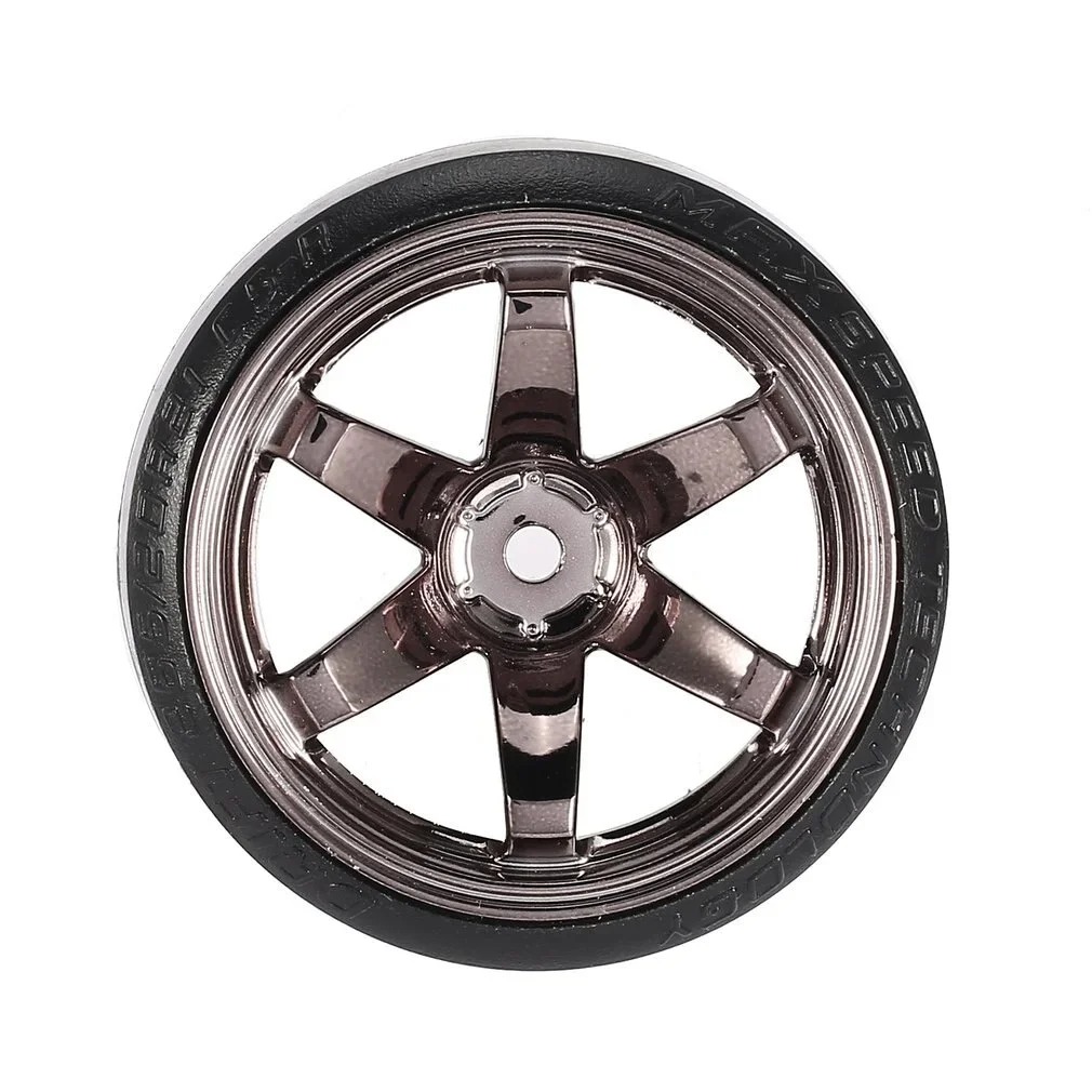 Neebrc 4 60mm 1 / 10 RC Drift Bộ lốp xe hơi bằng nhựa cứng Bánh xe trung tâm vành lốp cho Kyosho ...