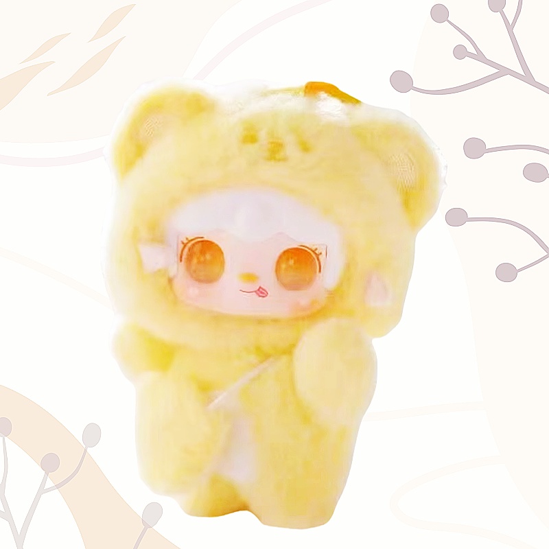 Oxy yooki V4 Plush Vinyl Blind Box-Bite Bear Series Quà tặng mặt dây ...