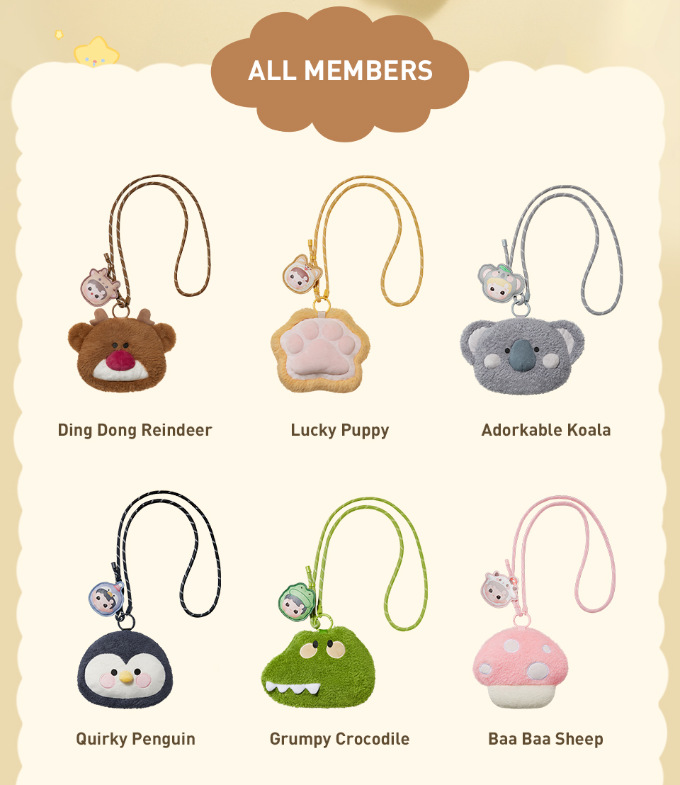 Pop Mart Hacipupu Snuggle With You Series Plush Bag Blind Boxwhole Set Shopee Việt Nam
