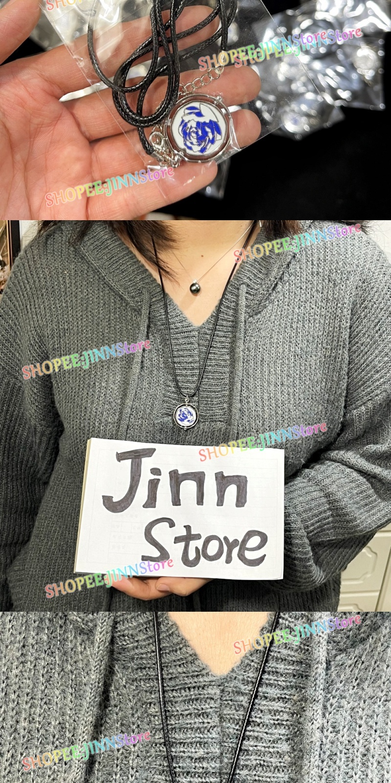 - Jinn - Vòng cổ League Of Legends Arcane Season 2 JINX EKKO Vòng cổ ...