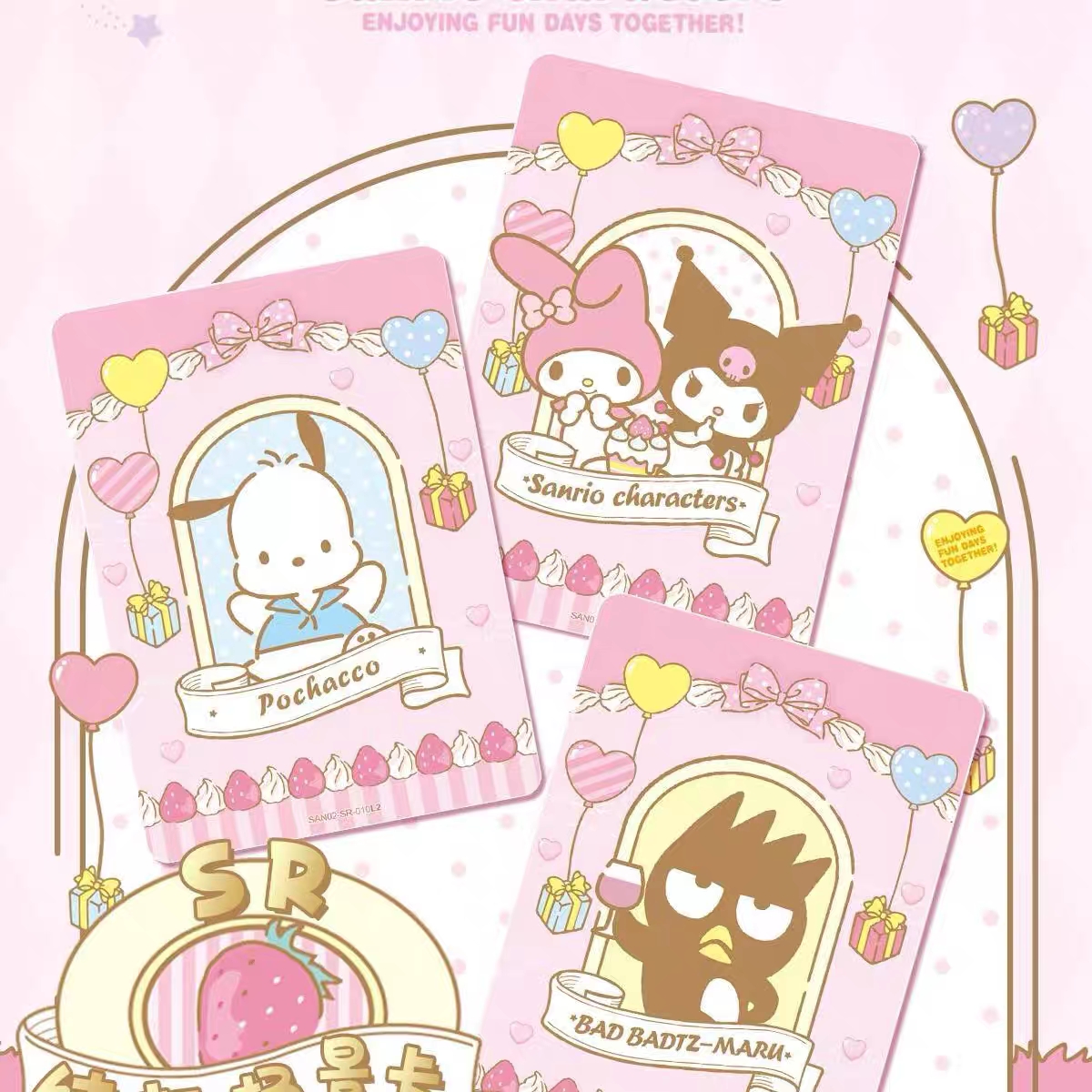 Thẻ Sanrio mới nhất chính hãng kuromi Hello Kitty bài UR/LR/SP/EX/MR ...
