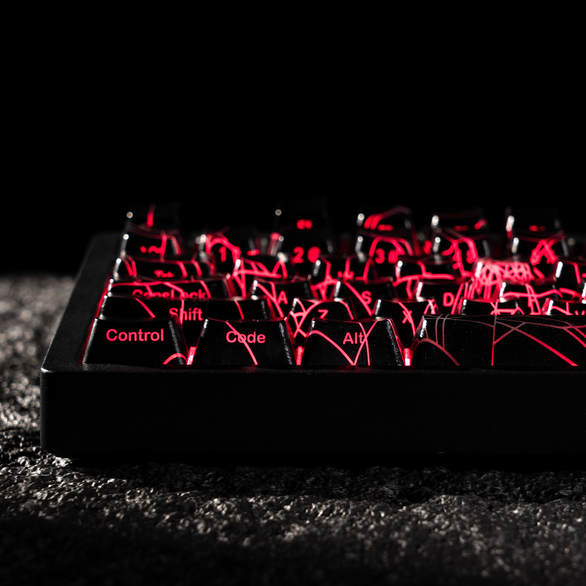 Xvx SPIDER WEB Mẫu phiên bản OEM Profile IMD-Tech Keycap Set 118 phím ...