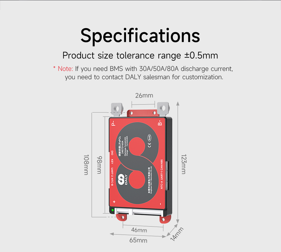Smart DALY NEW K-SERIES bms Lifepo4 4s 8s 12s 15s 16s 20s 24s bms 12v 24v 36v 48v 60v 72v pin ...