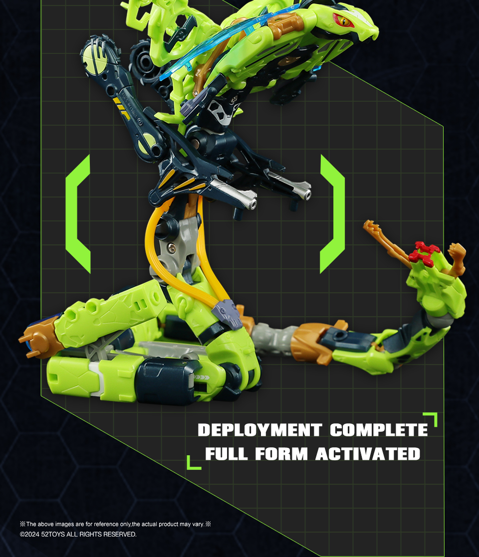 52TOYS đồ chơi lắp ráp mô hình Transformers Figure BEASTBOX BB-71 GALE ...