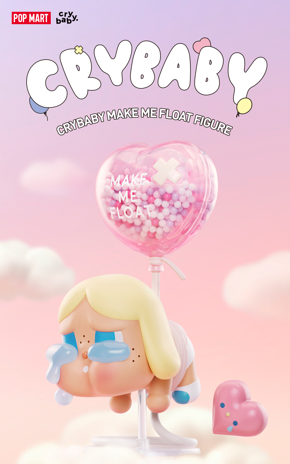 POP MART CRYBABY MAKE ME FLOAT FIGURE | Shopee Việt Nam