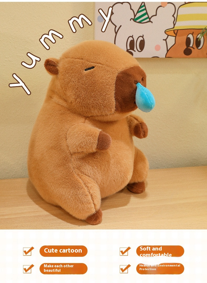 Capy Capybara Capybara Xấu Xí Búp Bê Dễ Thương Ngáy Gấu Capybara Gối ...