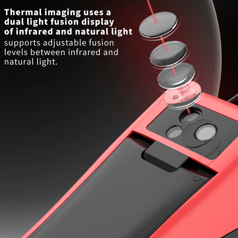 Máy ảnh nhiệt hồng ngoại ZOYI R01 -20~550 ° C Kỹ thuật số 25000 Đếm vạn ...