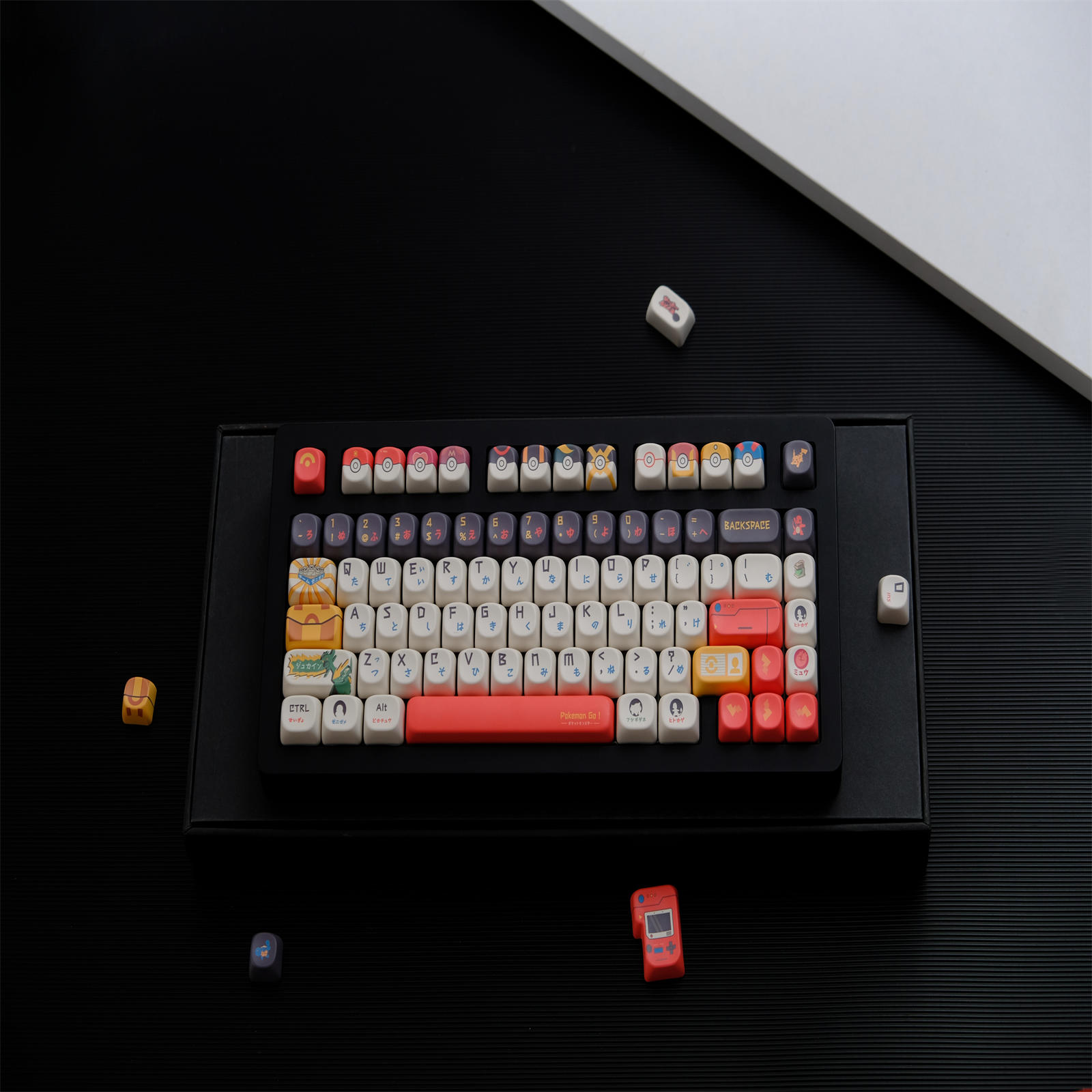 Gmk Pokémon Keycaps Bộ 151 Phím PBT Nắp Bàn Phím MOA Profile game ...