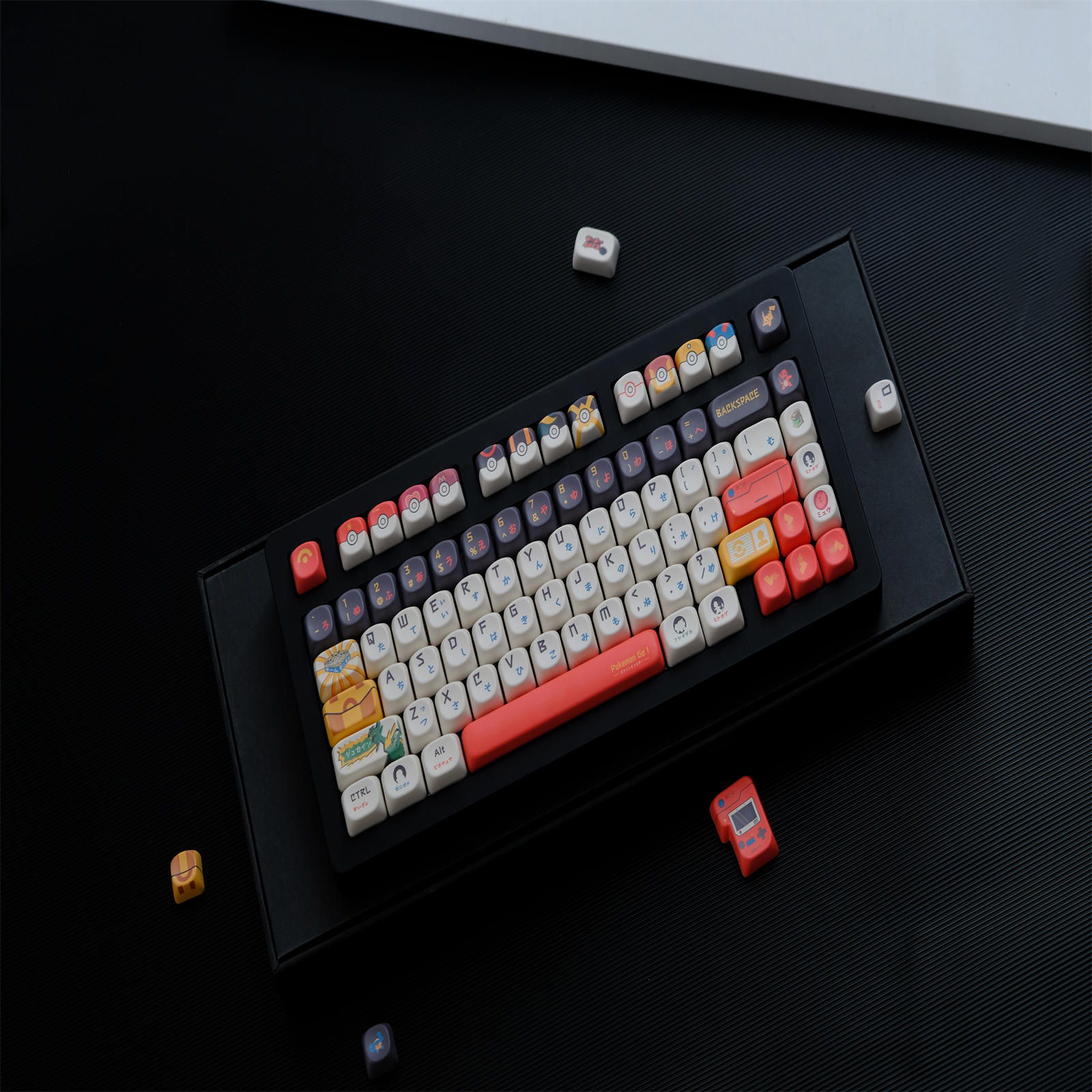 Gmk Pokémon Keycaps Bộ 151 Phím PBT Nắp Bàn Phím MOA Profile game ...