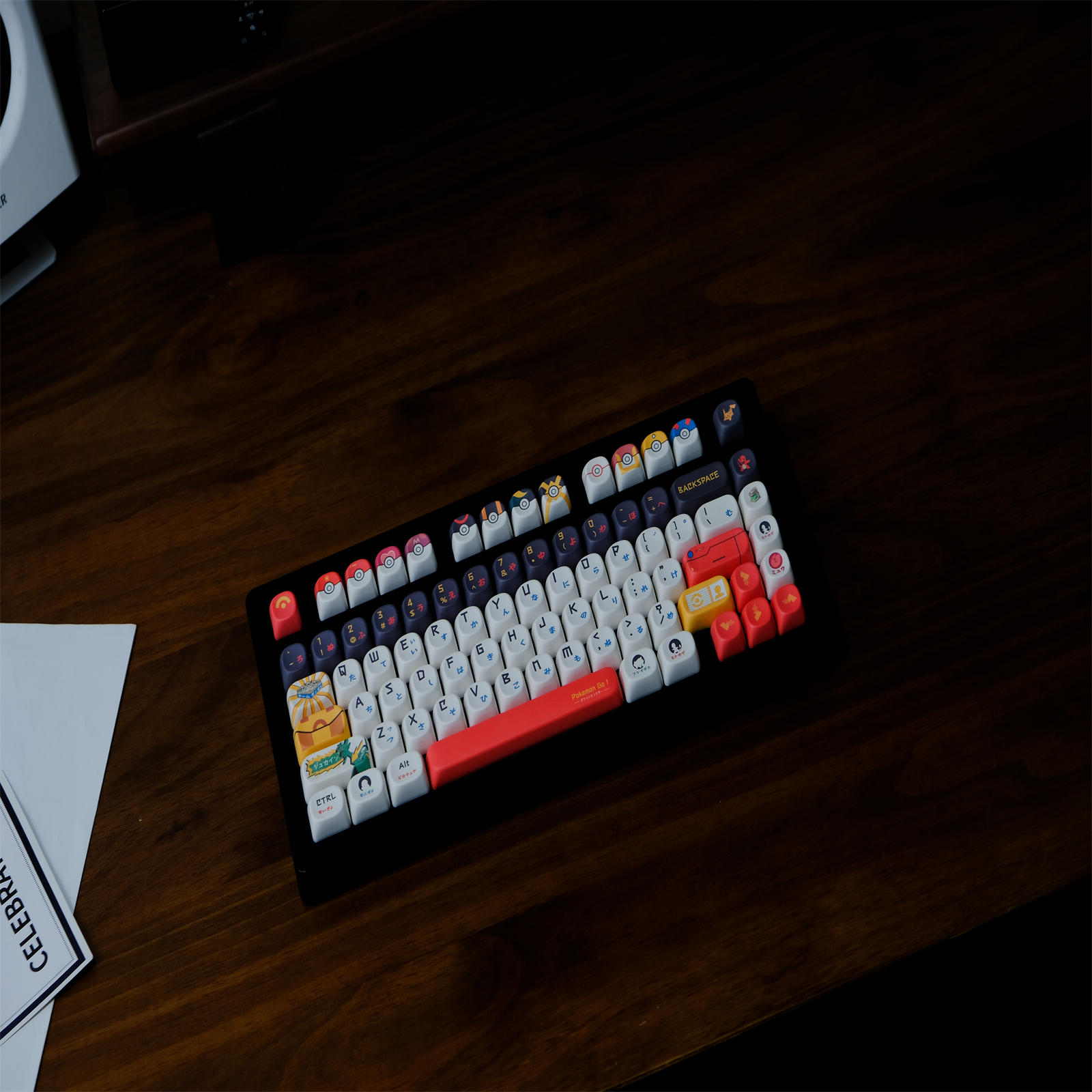 Gmk Pokémon Keycaps Bộ 151 Phím PBT Nắp Bàn Phím MOA Profile game ...