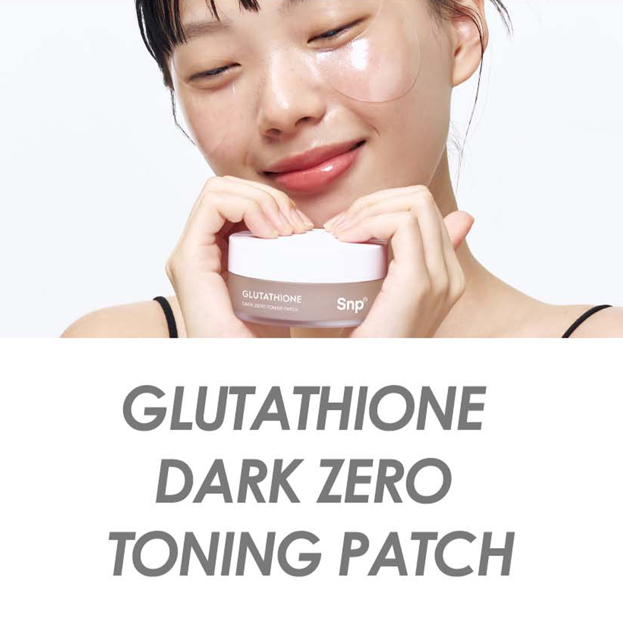 Mặt nạ mắt SNP Glutathione Dullness Zero Color Eye Patch dưỡng sáng ...