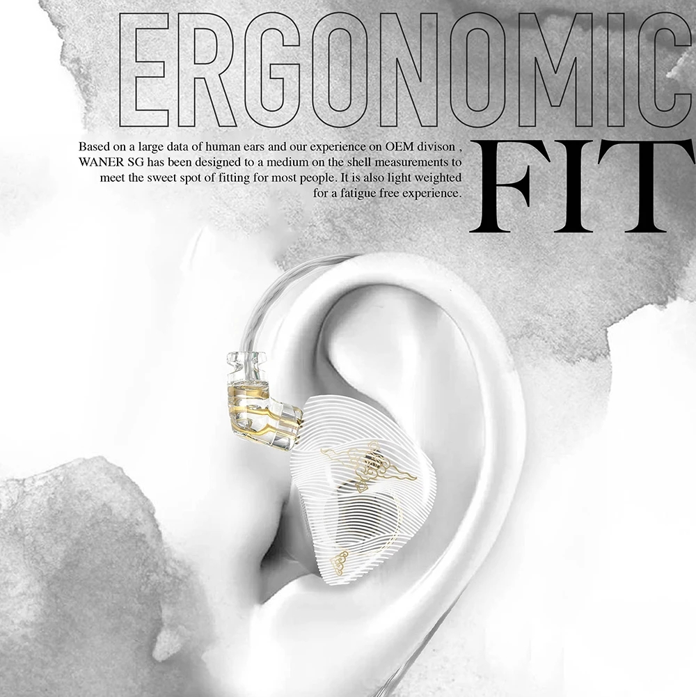 Tangzu WAN ER SG Jade Green HIFI L Cắm Tai Nghe In-ear 10mm Tai Nghe ...