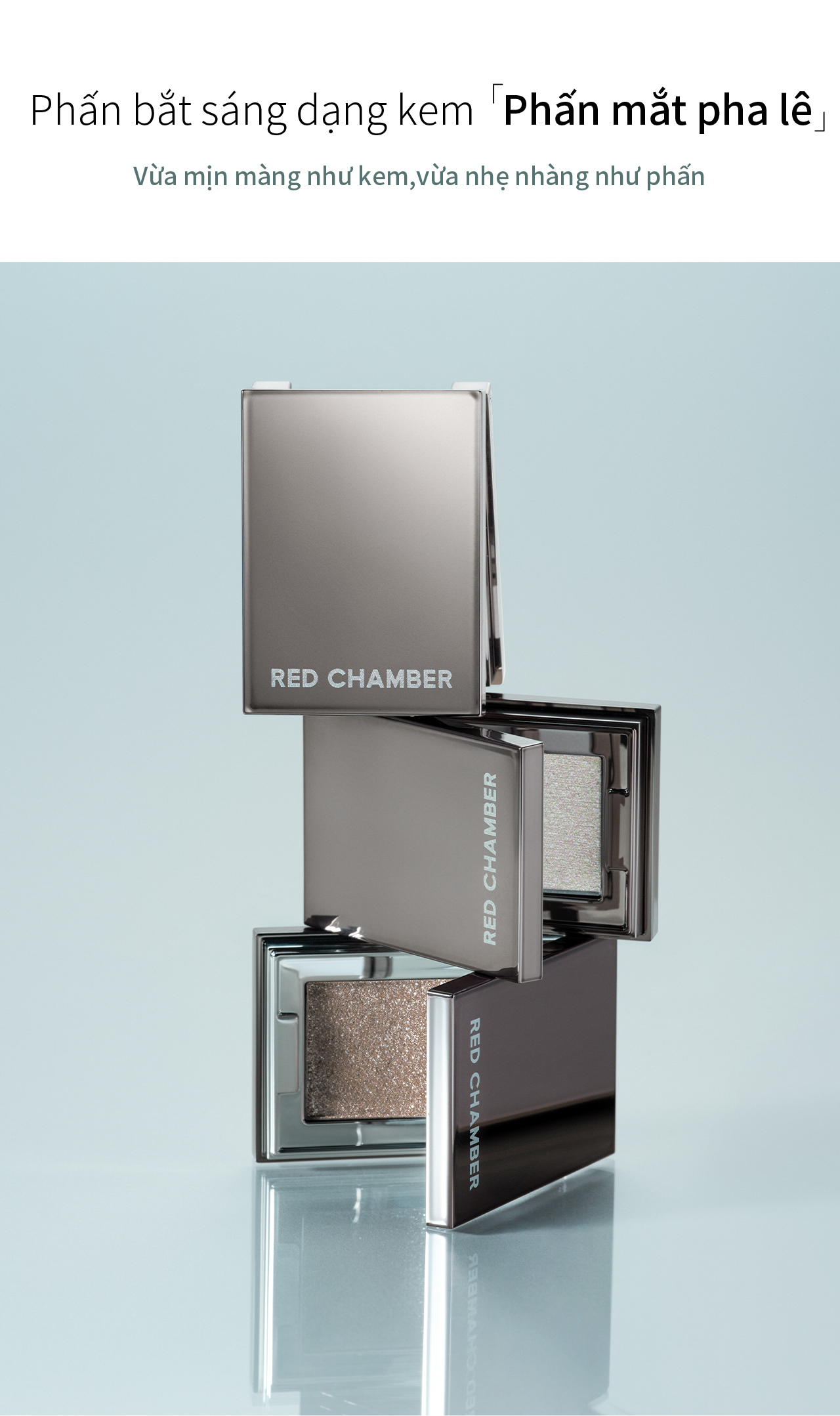 RED CHAMBER HARUKI Multi-Purpose Cream Powder Bảng mắt bling bling Lấp ...